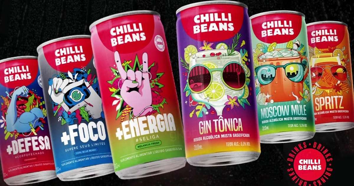 Chilli Drinks: novas bebidas funcionais da Chilli Beans