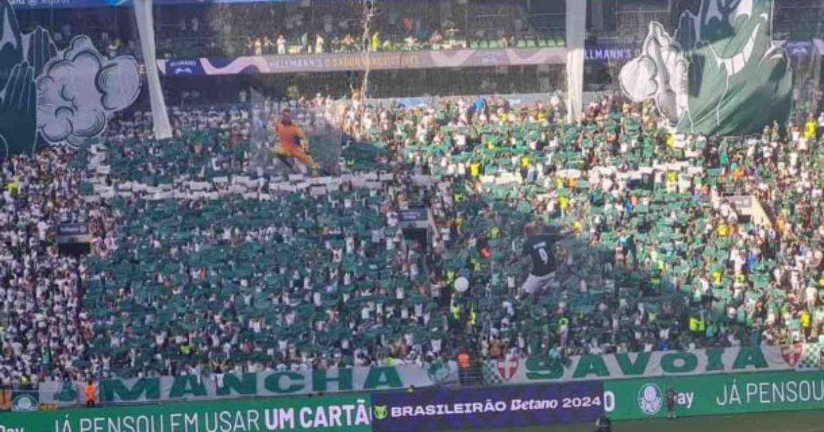 Torcida do Palmeiras lembra Libertadores de 2021 e provoca o Fla