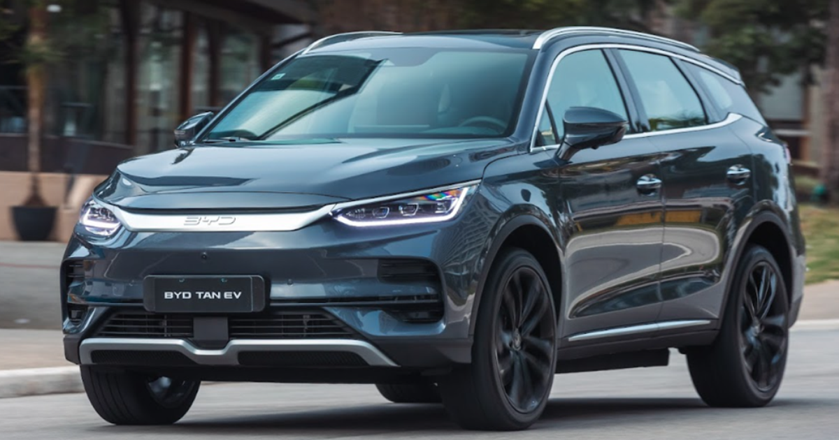 Novo BYD Tan desembarca no Brasil mais forte e por R$ 536,8 mil