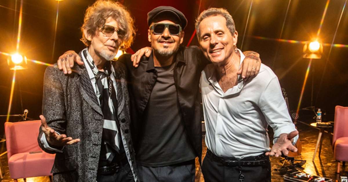 Após turnê com banda completa, Titãs volta ao formato trio e estreia ...