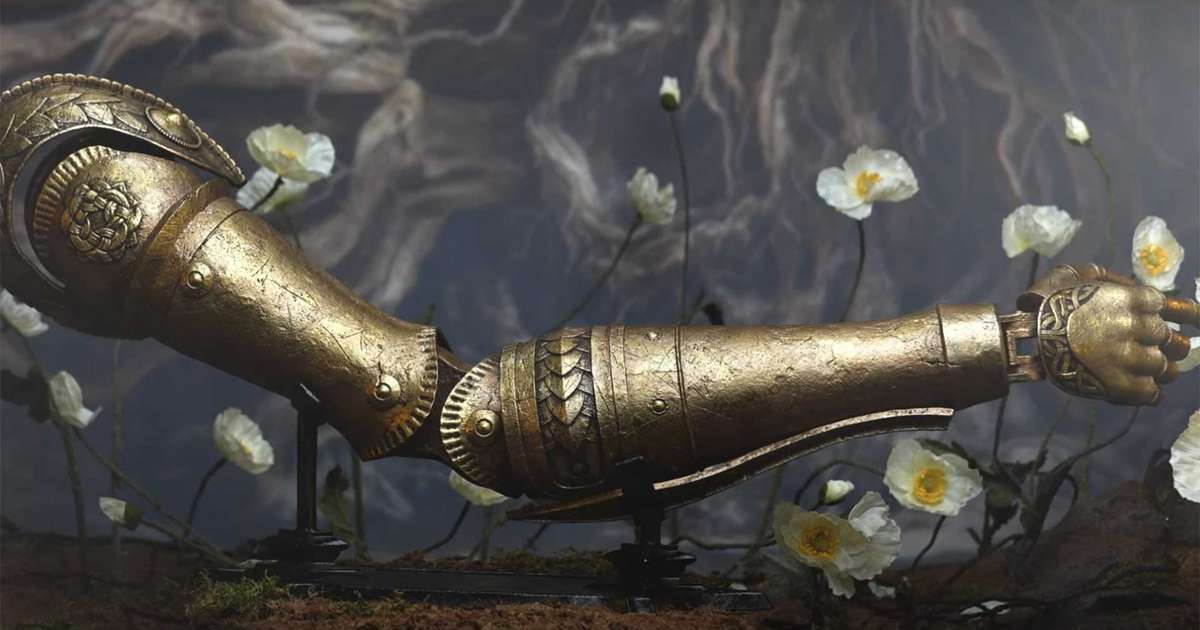 Elden Ring: Bandai Namco cria réplica em tamanho real do braço da Malenia
