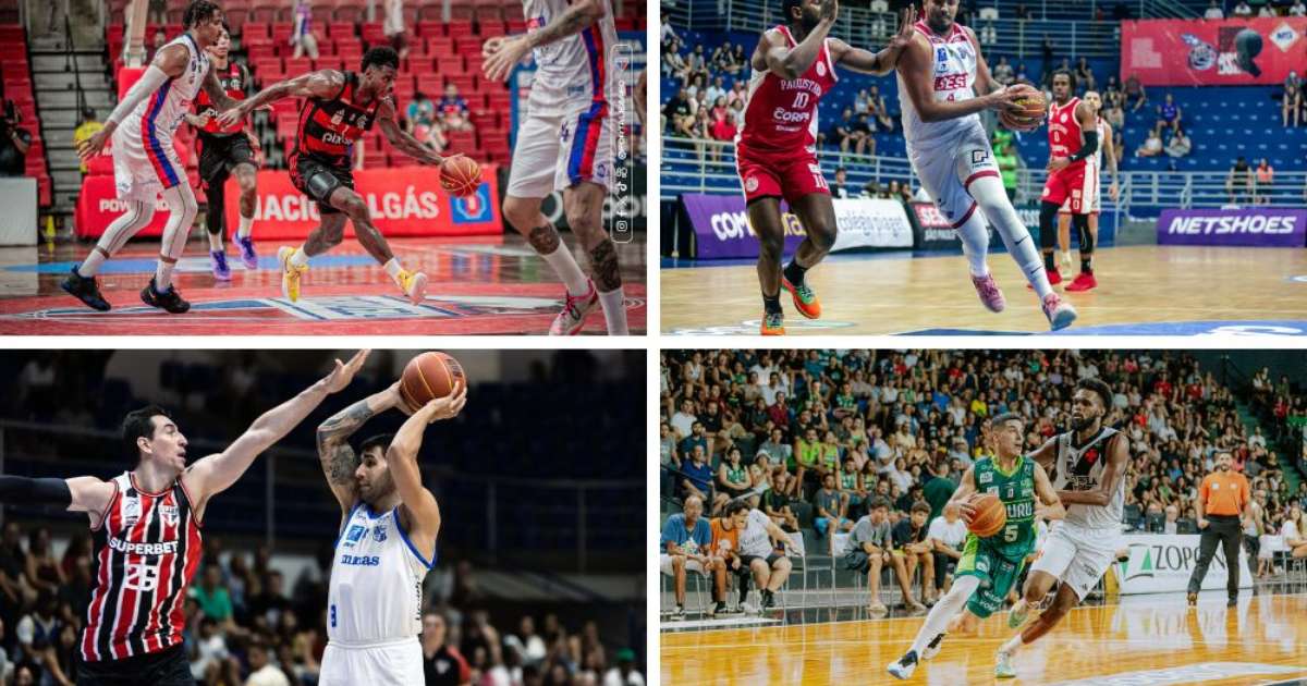 Confira a tabela e os confrontos das quartas de final do NBB