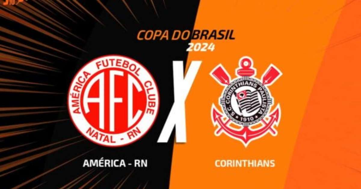 América-RN x Corinthians, AO VIVO, com a Voz do Esporte, às 18h30