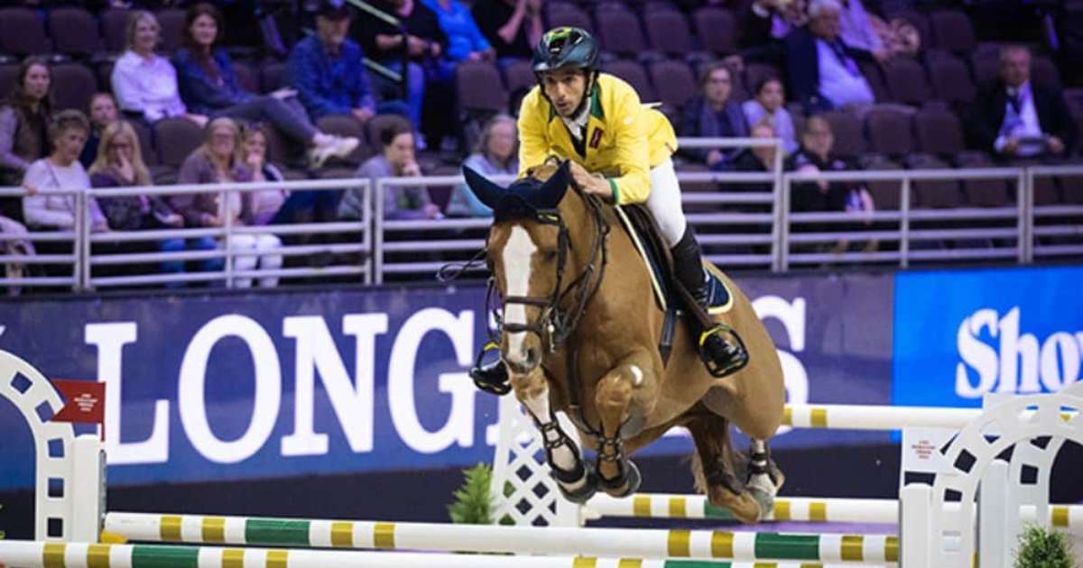 Yuri Mansur fica em 4º lugar no CSI5* do Royal de Windsor