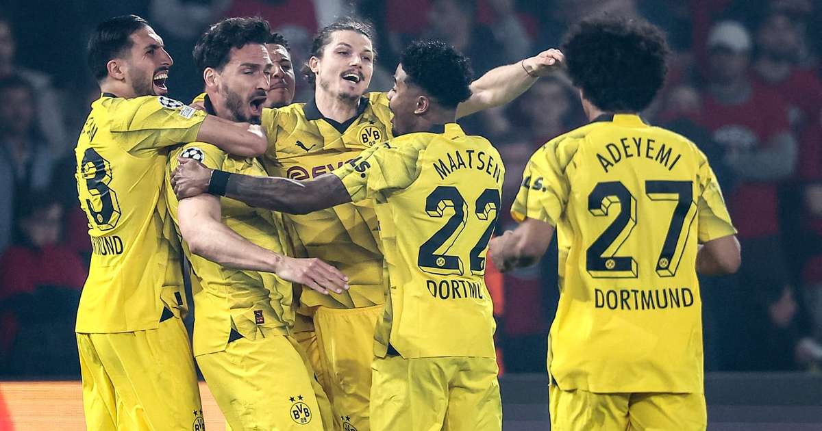 Borussia Dortmund tem grande atuação defensiva, elimina o PSG e volta a ...