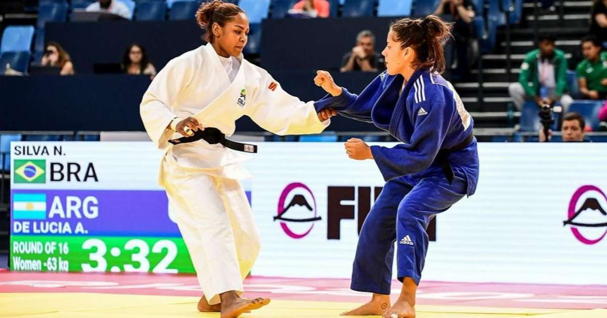 Nauana Silva perde a disputa pelo bronze e fica em 5º em Astana