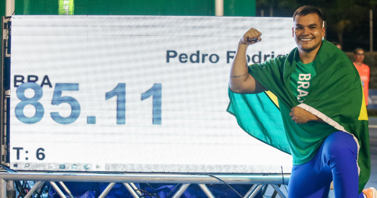 Pedro Nunes bate recorde sul-americano no dardo