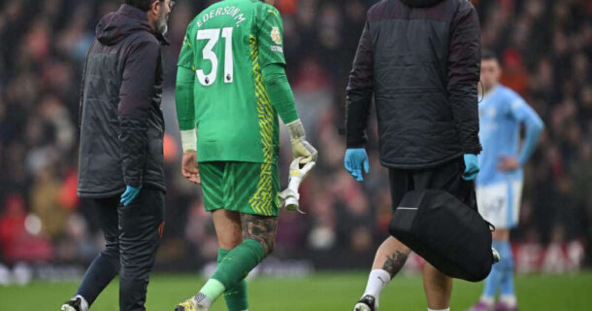 Ederson tem fratura no rosto e perde 'decisões' do City