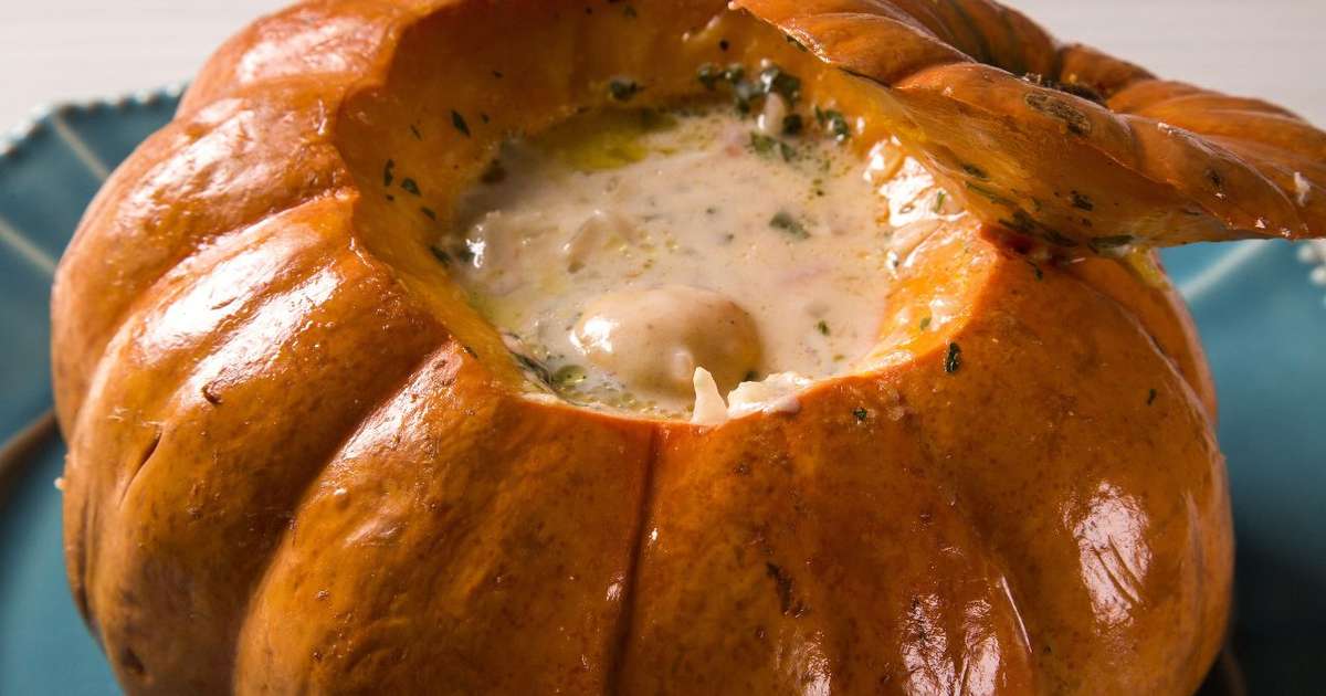 Frango na moranga: melhore o almoço com essa receita linda e saborosa