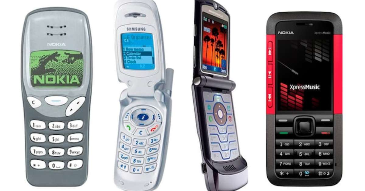 Nokia tijolão e Motorola V3: relembre os celulares famosos dos anos 2000