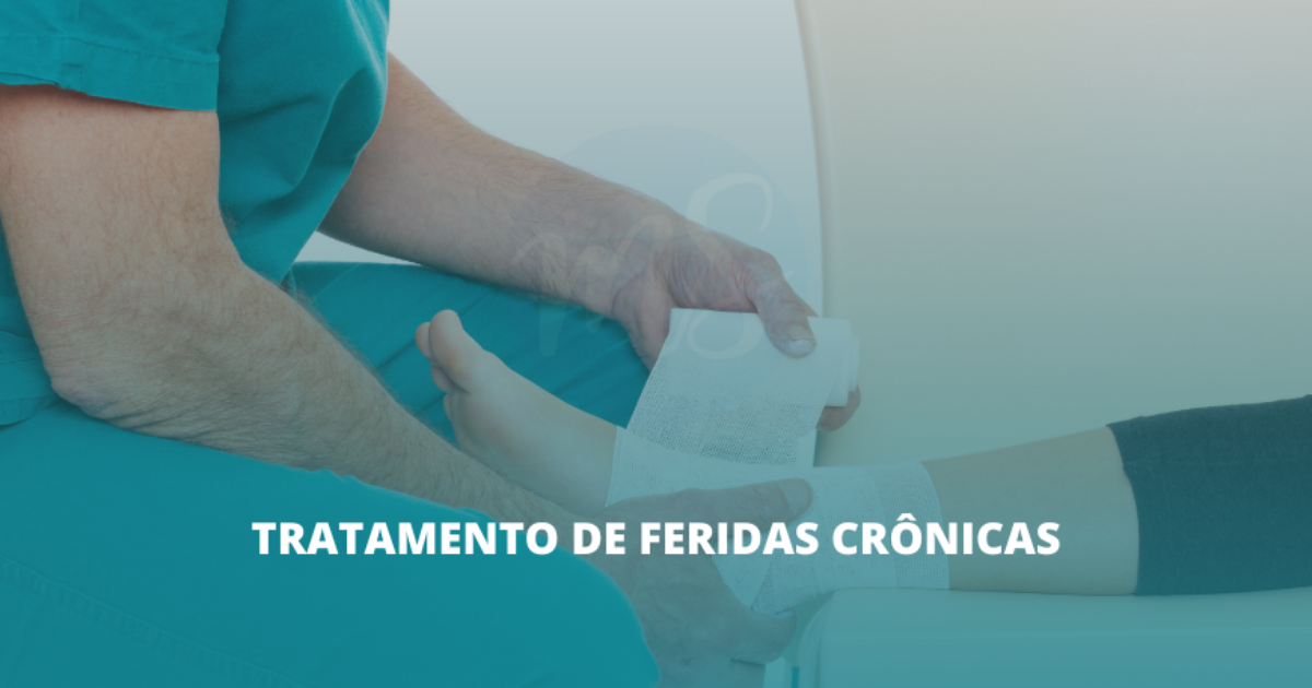 Estomaterapia atua na cicatrização de feridas crônicas