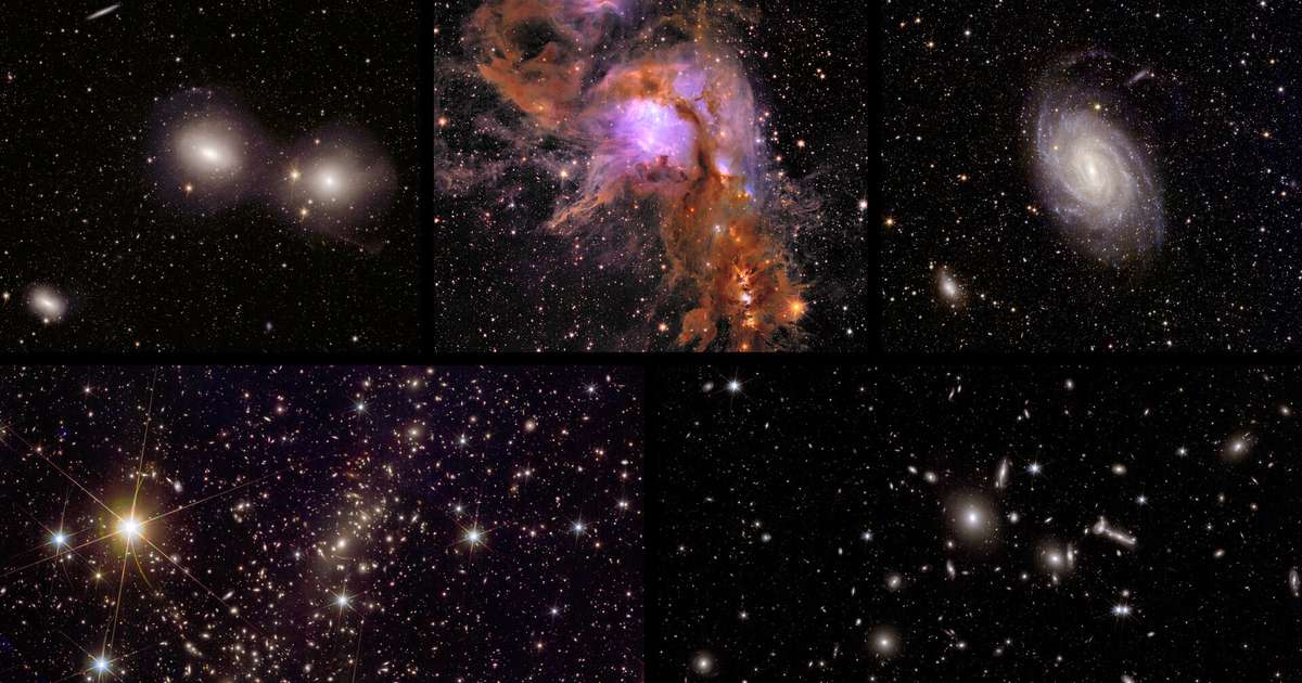 Cientistas usam nave Euclides para obter as maiores imagens do universo ...