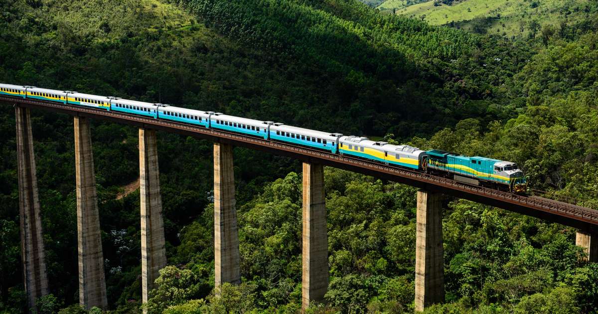 Como funciona a viagem de trem de Belo Horizonte a Vitória