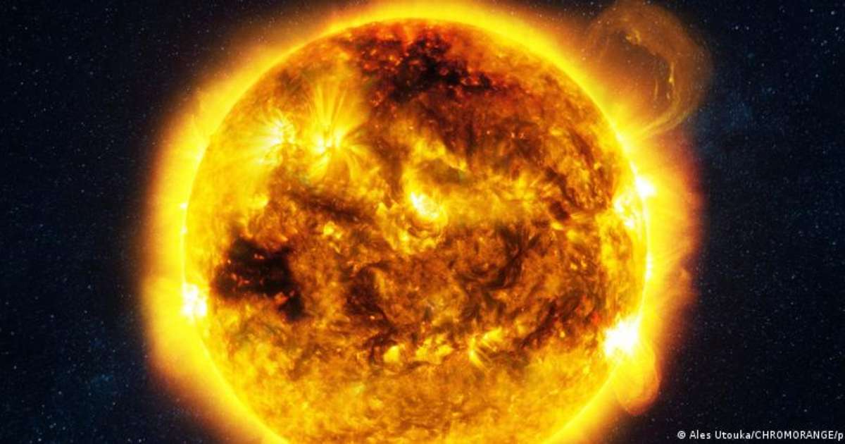 Se não há oxigênio no espaço, como o Sol queima?