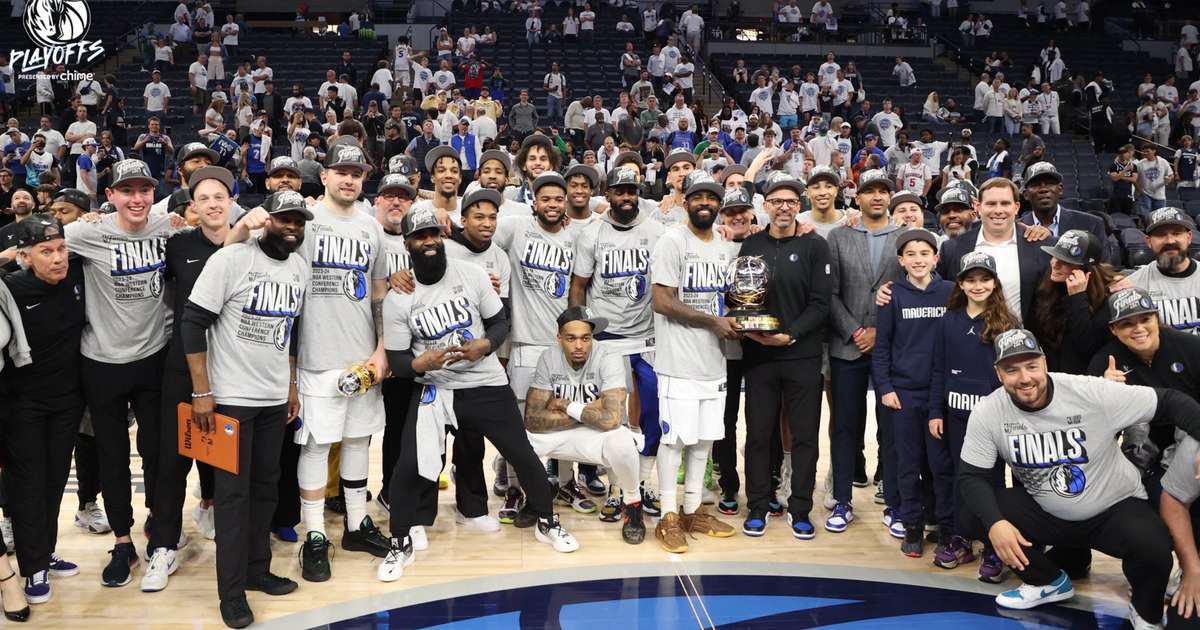 Dallas Mavericks é campeão do Oeste e vai às finais da NBA