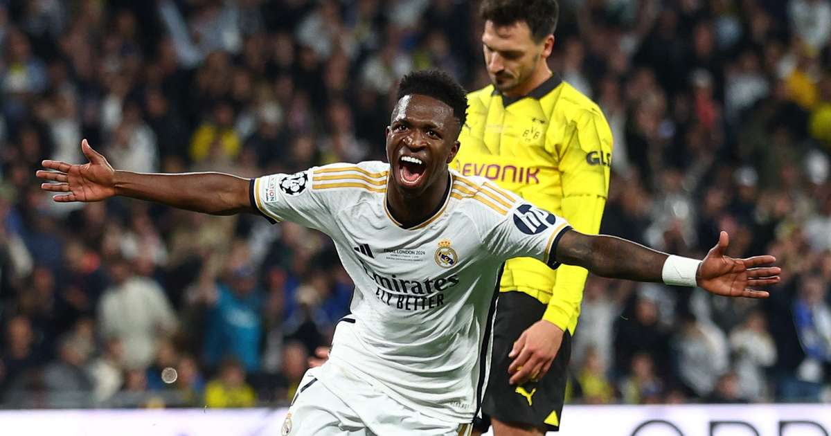 Real Madrid confirma 'pacto', bate o Borussia Dortmund com gol de Vini Jr e conquista 15º título ...