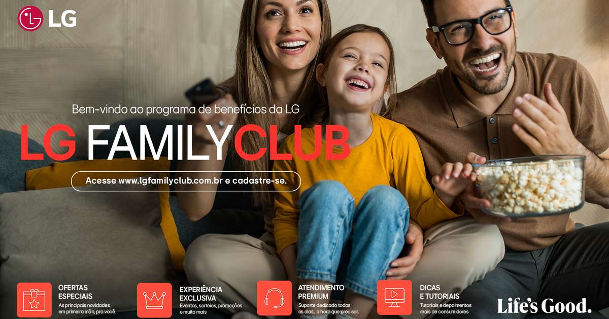 LG lança Family Club com benefícios e canais de atendimento exclusivos ...