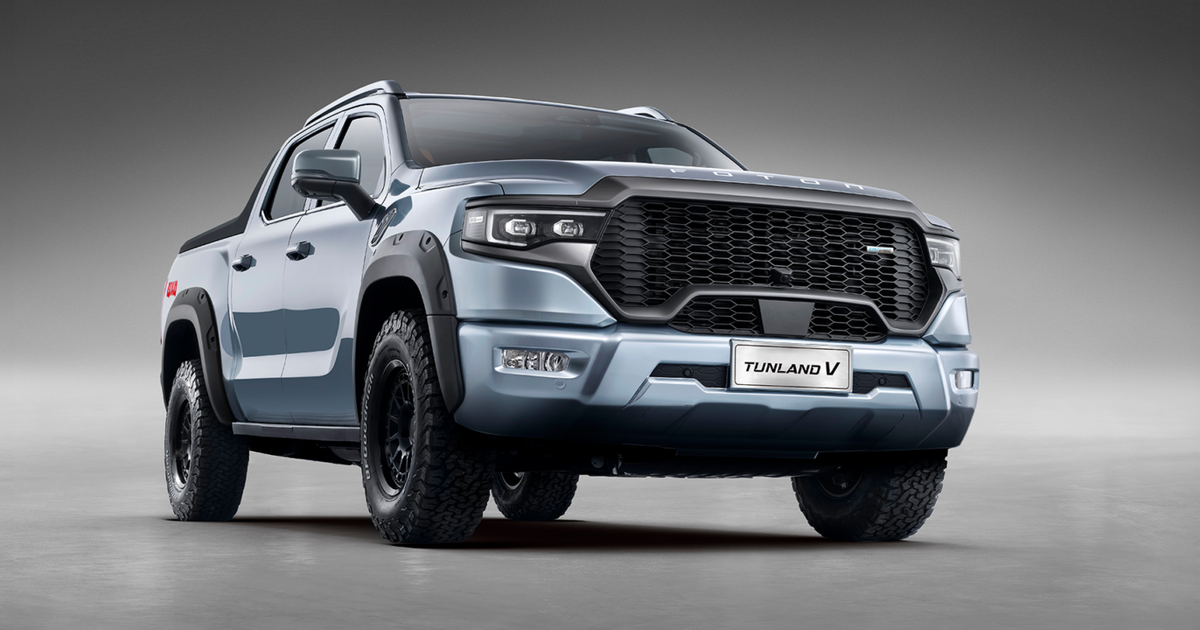 Foton Tunland V9 vem aí: saiba detalhes da picape híbrida