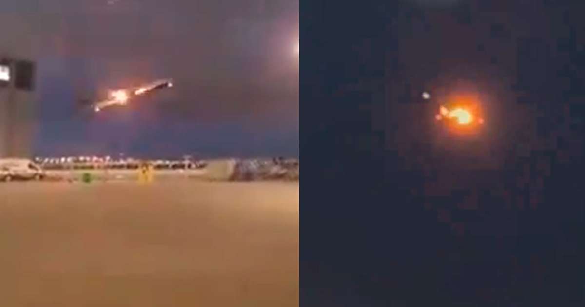Avião com 389 a bordo tem explosões em motor após decolagem no Canadá ...
