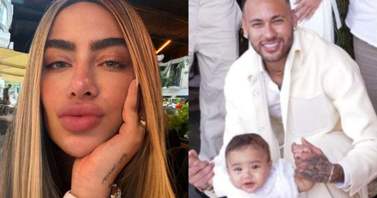 Irmã de Neymar, Rafaella falta no batizado de Mavie e desfalca foto da ...