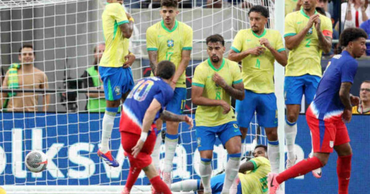 Brasil fica no empate com EUA no último amistoso antes da Copa América