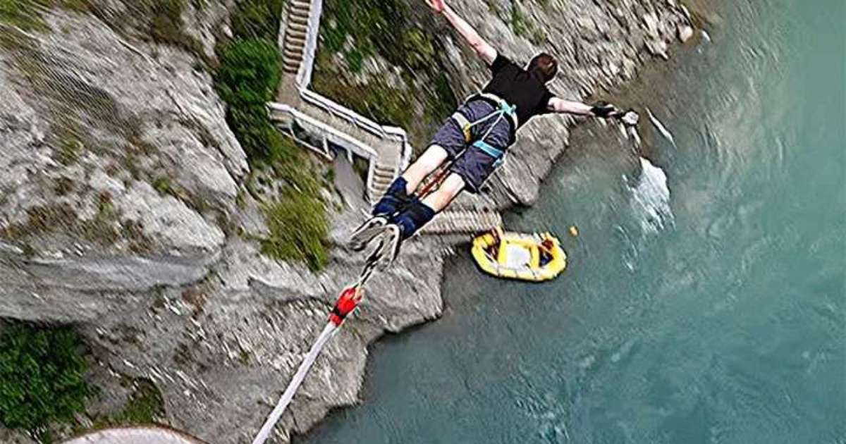 Veja 20 lugares no mundo perfeitos para a prática do bungee-jumping