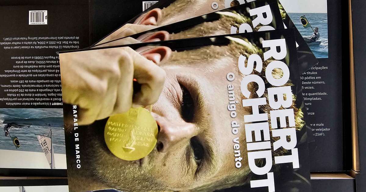 Biografia de Robert Scheidt será lançada em São Paulo (SP)