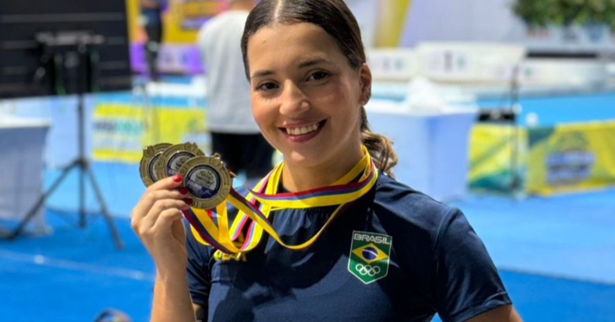 Brasileiras faturam todos ouros possíveis no Sul-Americano