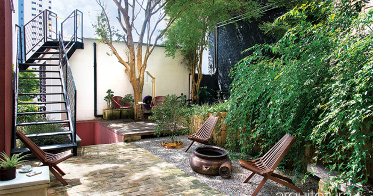 Cinco mini casas formam espécie de vila particular