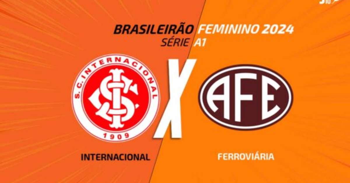 Internacional X Ferroviária Brasileirão Feminino Onde Assistir