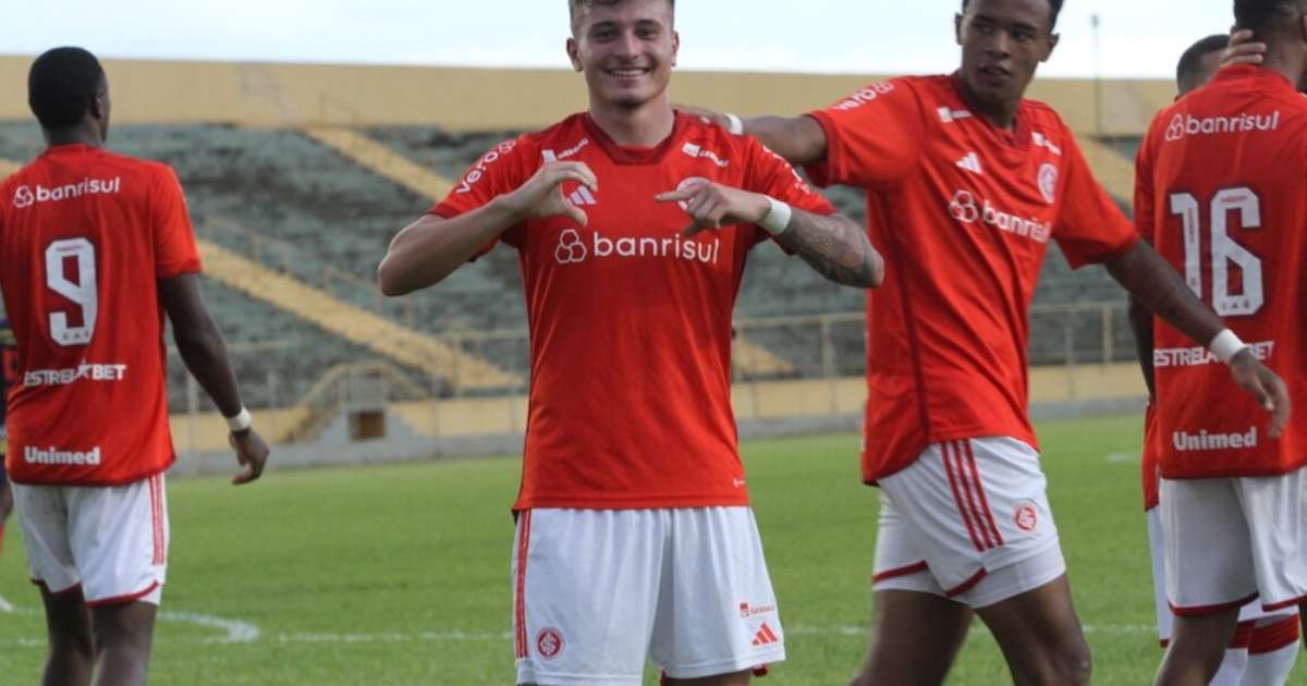 Internacional vira e vence pela primeira vez no Brasileiro Sub-20