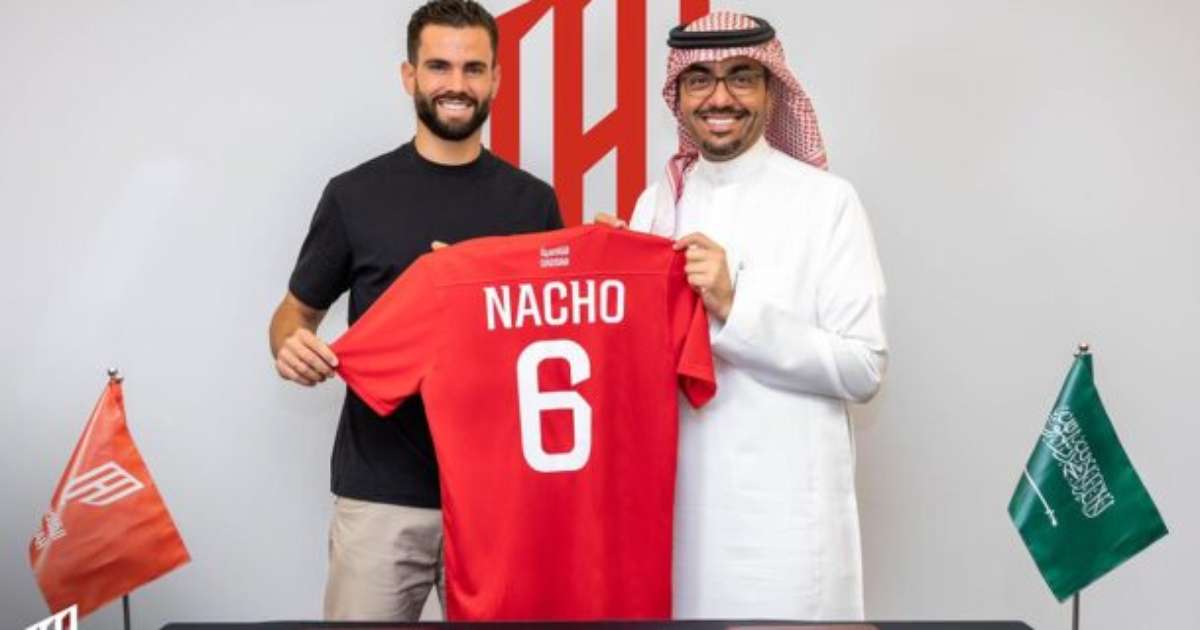 Al-Qadsiah anuncia contratação de Nacho, capitão do Real Madrid