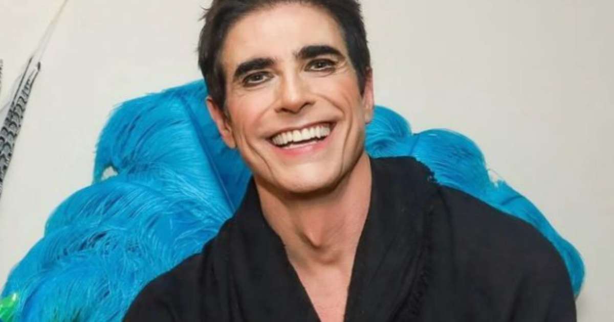 O quê? Web reage ao ver Reynaldo Gianecchini de drag queen em capa de ...