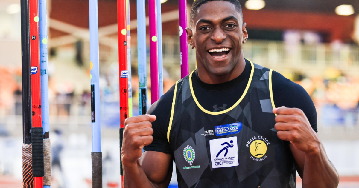 Luiz Maurício da Silva bate recorde e se garante na Olimpíada