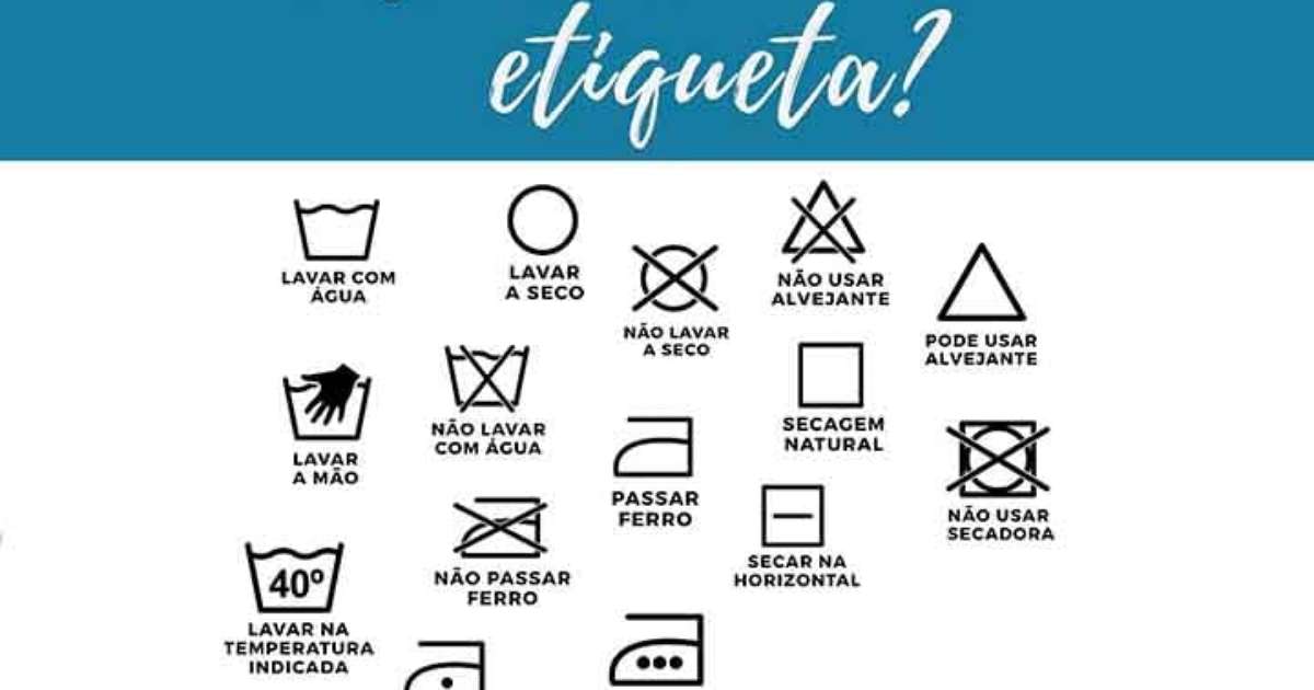 Aprenda a interpretar as informações das etiquetas de roupa