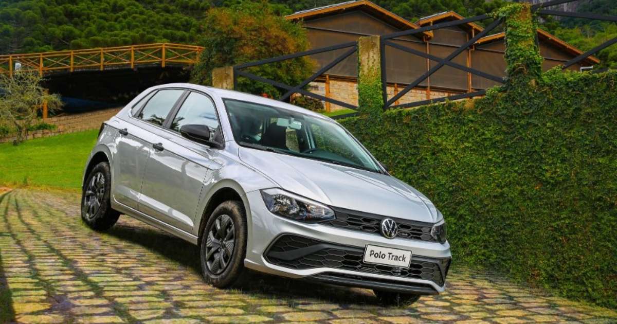 Volkswagen Polo Track 2026 tem bônus de R$ 10 mil até o fim de setembro