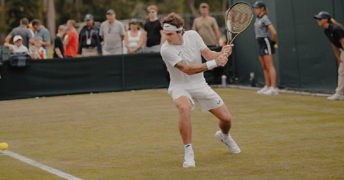 Thiago Wild perde para Holger Rune em Wimbledon