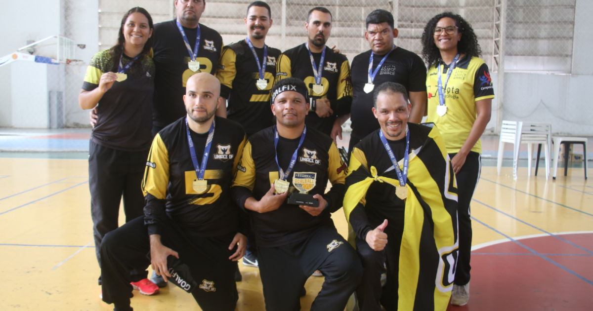 Uniace e Icemat vencem o Regional Centro-Norte de goalball