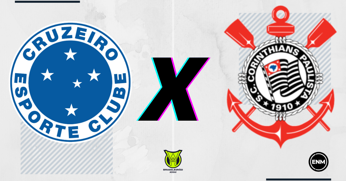 Cruzeiro x Corinthians: escalações, retrospecto, onde assistir e palpites