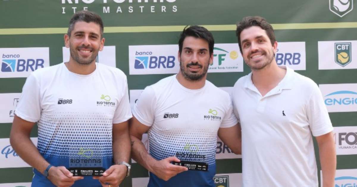 Definidos os campeões do Rio Tennis ITF Masters