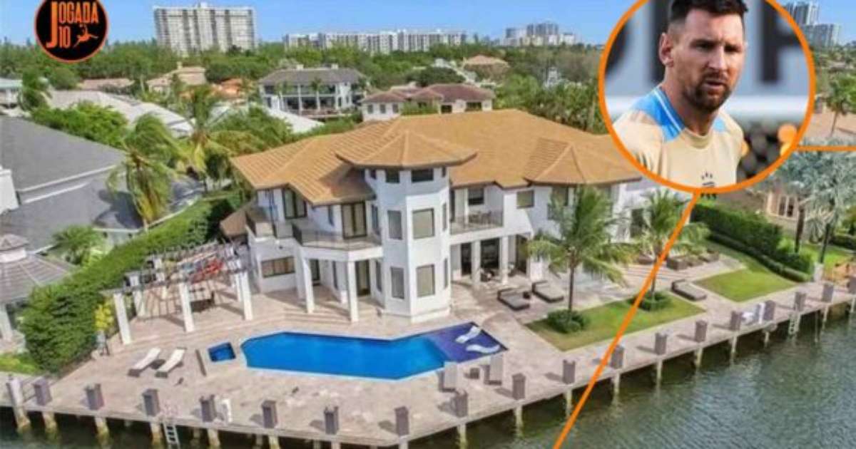 Conheça a mansão de Messi, que jogará a final da Copa América 'em casa'