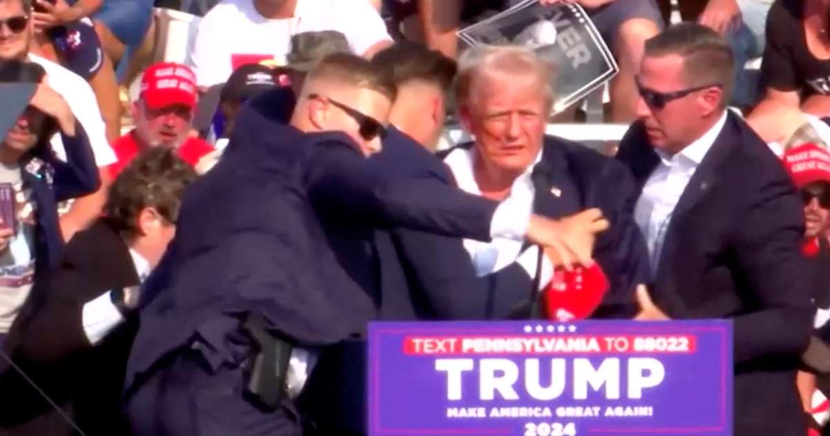 Trump diz que teria sido morto se não tivesse virado para tela: 'Aquele ...