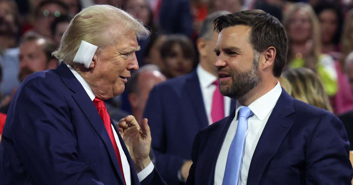 Donald Trump aparece na Convenção Republicana com curativo na orelha ...