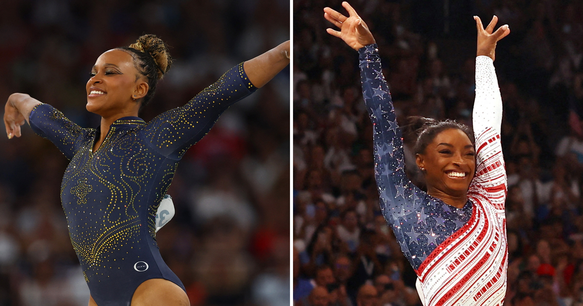 Quem leva a melhor? Compare números de Rebeca Andrade e Simone Biles na ...