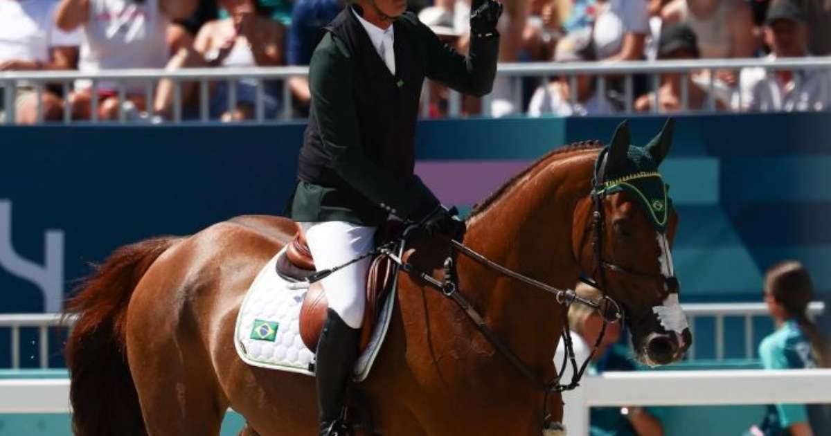 Rodrigo Pessoa e Stephan Barcha estão na final do hipismo em Paris-2024