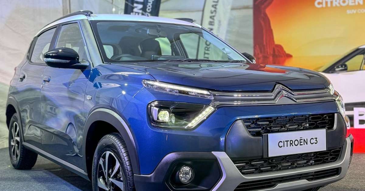 Citroën C3 e C3 Aircross ficam mais equipados e seguros na Índia