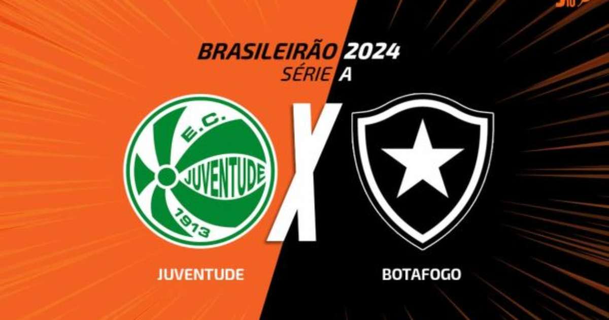 Juventude x Botafogo: onde assistir, escalações e arbitragem