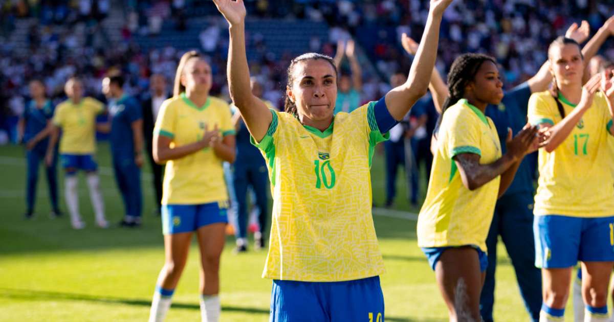 Marta diz que prata em Paris foi adeus à seleção: 'Em 2027, no estádio ...