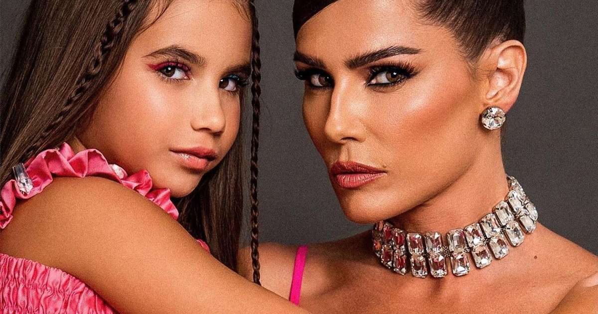 Deborah Secco e filha combinam looks: 'Sextamos'