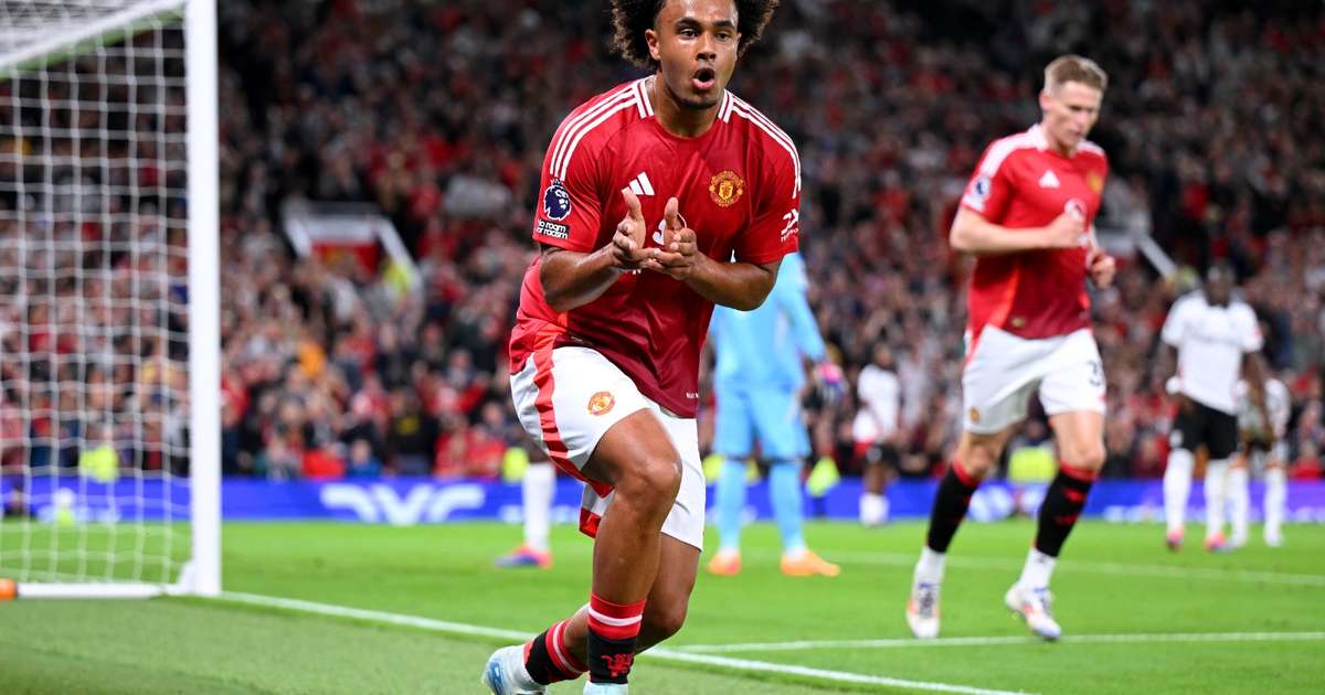 Estreante marca e Manchester United vence Fulham no jogo estreia da ...